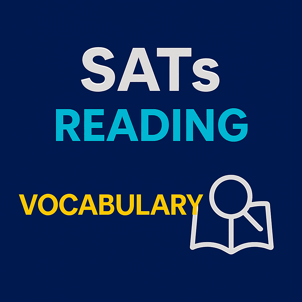 Master SAT Vocabulary in Context | Improve Reading Comprehension
